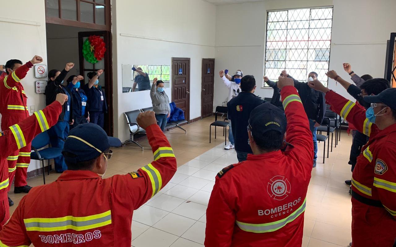 Radio Visión Cuenca 106.1 » SEIS MIEMBROS DEL CUERPO DE BOMBEROS DE ...